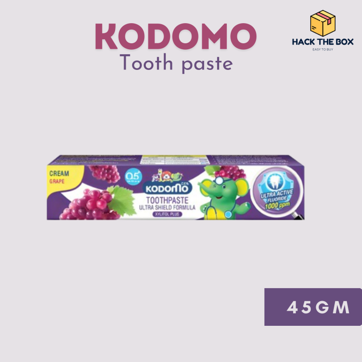kodomo Baby Tooth Paste Grapes 45g | Daraz.pk