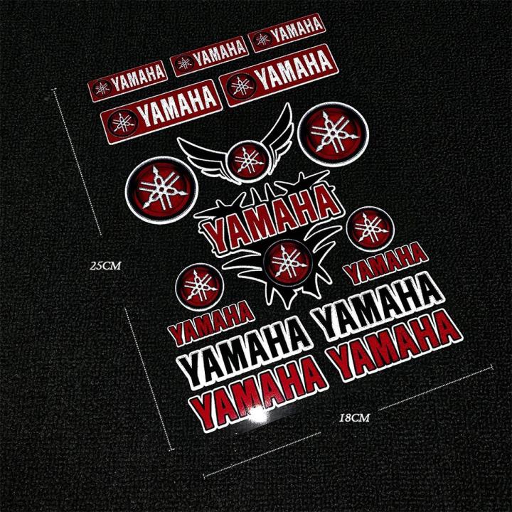 Yamaha Reflective Motorcycle Stickers Motorcross Logo Decals | Daraz.pk