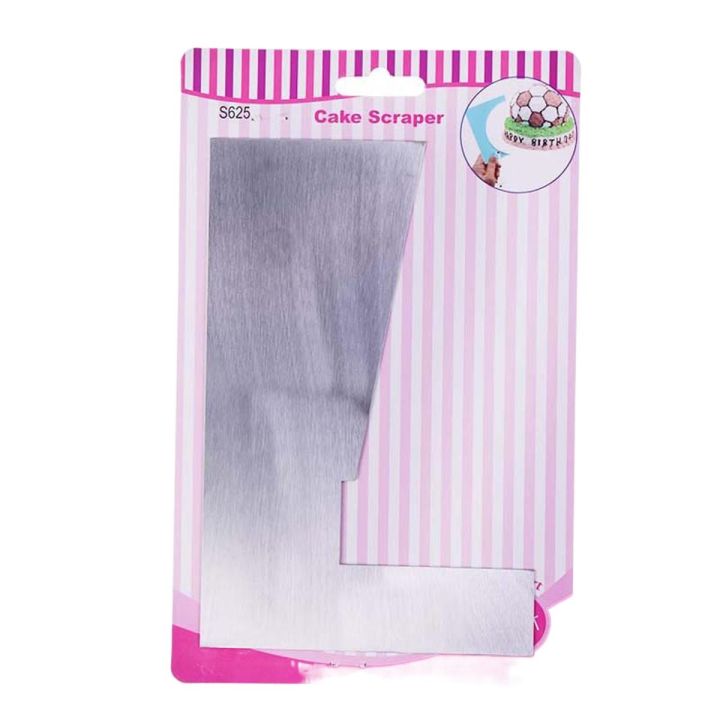 Stainless Steel Double Sided, Cake Edges Decorating Comb | Daraz.pk