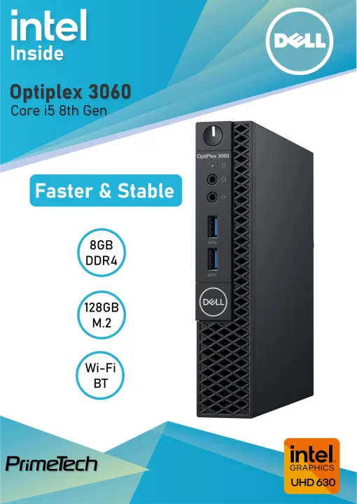 Core i5 Mini PC 8th Gen , 8GB DDR4 RAM, 128GB NVMe M2, Wifi & Bluetooth ...