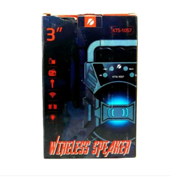 KTS 1057 Portable Bluetooth Speaker - RGB Lighting Portable Wireless ...