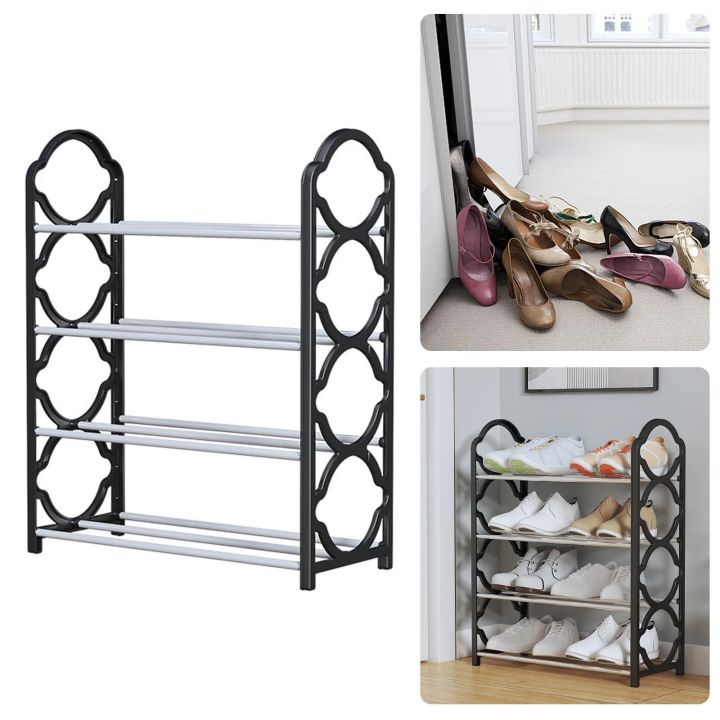 HOME COMFORT 4 Layers / 5 Layers Stock Non-Breakable Shoe Rack Shoe ...