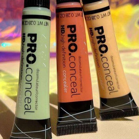 HD Pro Concealer – 3pcs Pack | High Coverage Matte Finish and Multi ...
