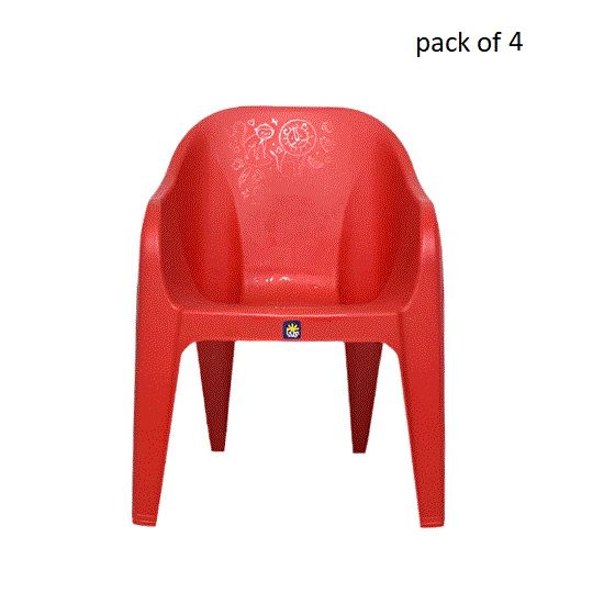 Boss Chair BP-629 (Pack of 4) baby maharani chair full plastic | Daraz.pk