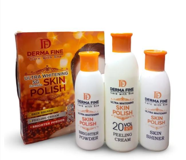 Derma Fine 3in1 Ultra Whitening 5G Formula Skin Polish Kit | Daraz.pk
