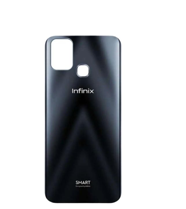 Infinix Smart 5 Glass Battery Cover Rear Door Housing Case Back Battery ...