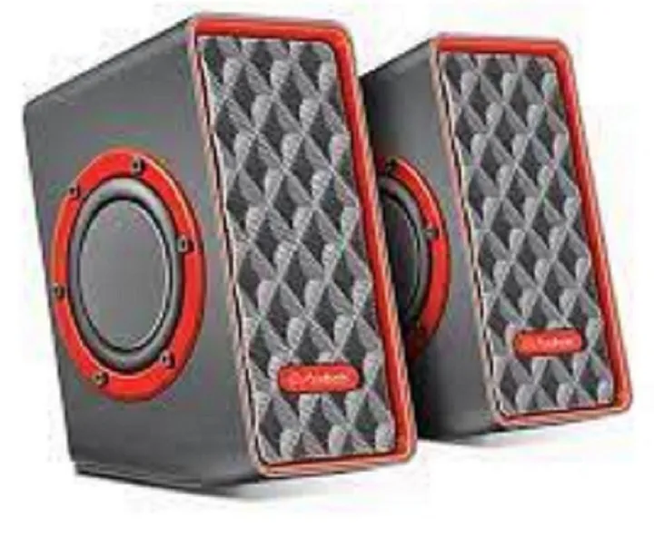 U25 Octane Stereo Solid Sound USB 2.0 Audionic Speakers Slim and ...