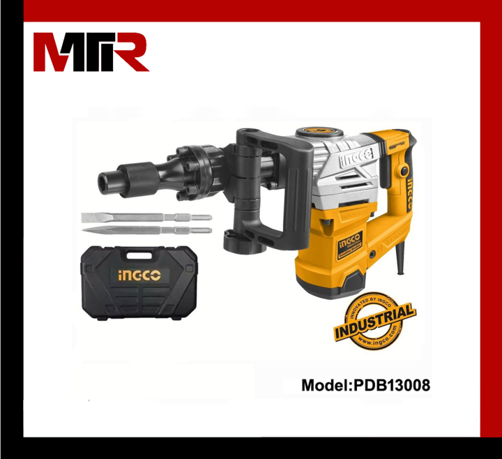 Ingco Demolition Breaker 1300W with 2pcs chisels (PDB13008) | Daraz.pk