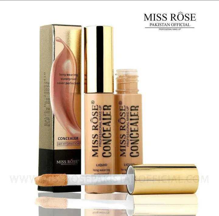 Miss_Roze 24H Hydrating Concealer - Perfect Cover Formula - Long ...