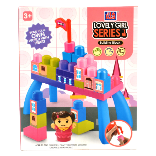 Kids Lovely Girl Building Blocks Set | Daraz.pk