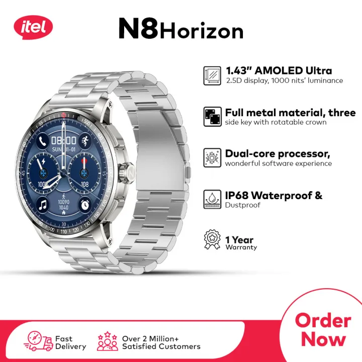 itel Horizon Smart Watch ISW-N8 itel Horizon Smart Watch ISW-N8 | 1.43 ...