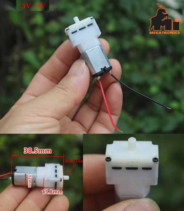 030 Small mini air pump motor DC 3V-5V micro | Daraz.pk