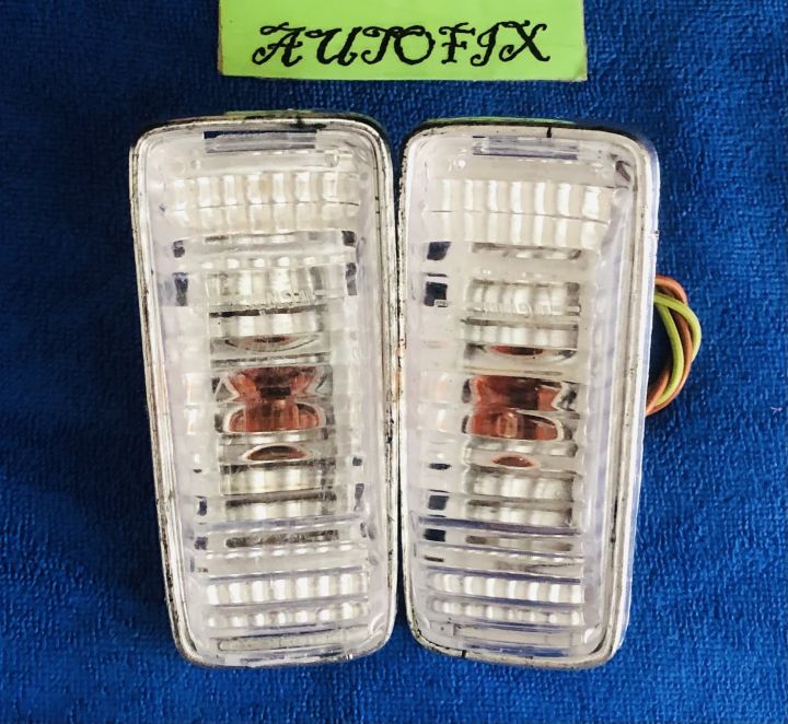 Suzuki khyber White Fancy fender indicator lights 02 PCS | Daraz.pk