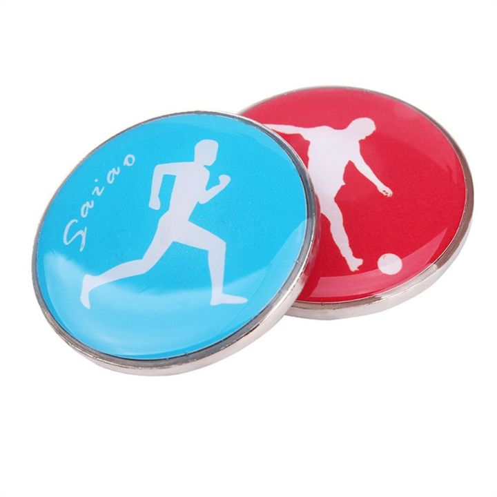 Kids Adults Double Sides Referee Toss Coin Football Pattern Selected ...