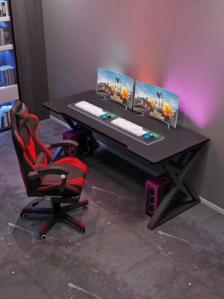 Computer Table Gaming Desk Set 48 inch PC Gaming Table Ergonomic Gamer Computer Desk Daraz.pk