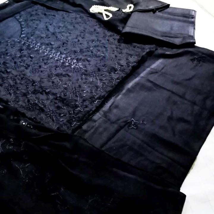 Stitch Fancy frock/ beautiful design frock/ hand made work | Daraz.pk