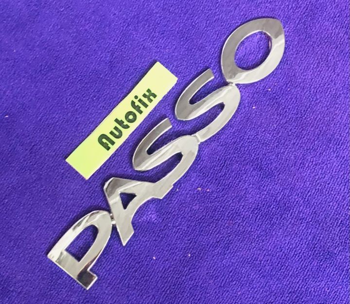 Toyota Passo 2007 rear Plastic Emblem 01 PC | Daraz.pk