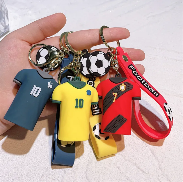 Cristiano Ronaldo Keychain, Lionel Messi Keychain, Kevin De Bruyne ...