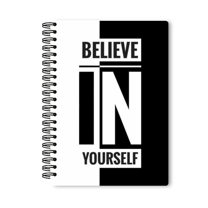 Mayfair Moments - Believe In Yourself Spiral Notebook | A5 , A4 Sizes ...