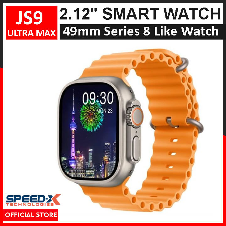Js9 Ultra Max 2.12 Inch Amoled Screen Smart Watch Ultra 49mm Series 8 ...