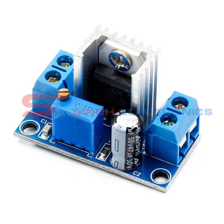 LM317 Adjustable Voltage Regulator Power Supply DC-DC 4.2-40V To 1.2 ...