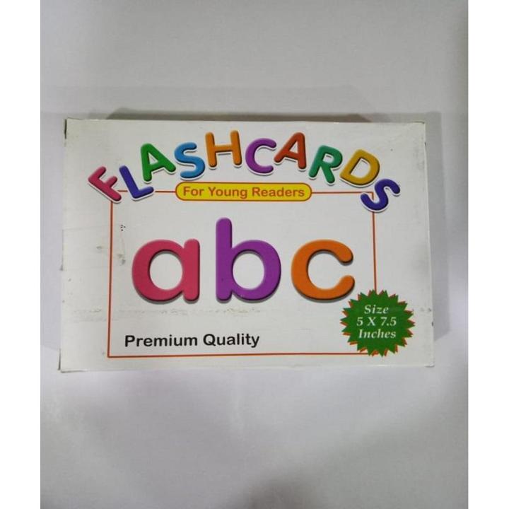 Learning Flash Cards For Kids - abc | Daraz.pk