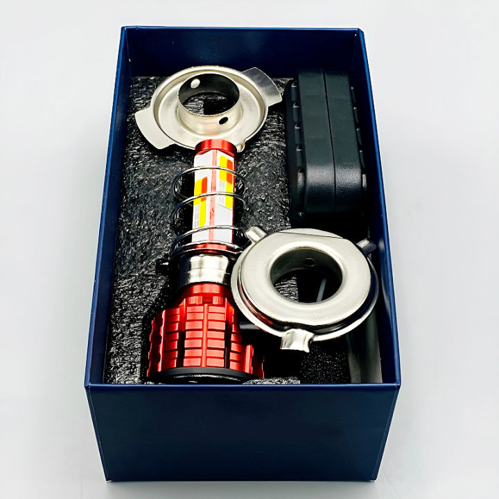 Motoled 7D Multi-Color High Power LED Motorcycle Headlight Bulb- 60W ...