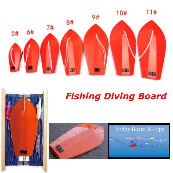 Commercial Trolling Board Planer Dive board K-Type Fishing 9# | Daraz.pk