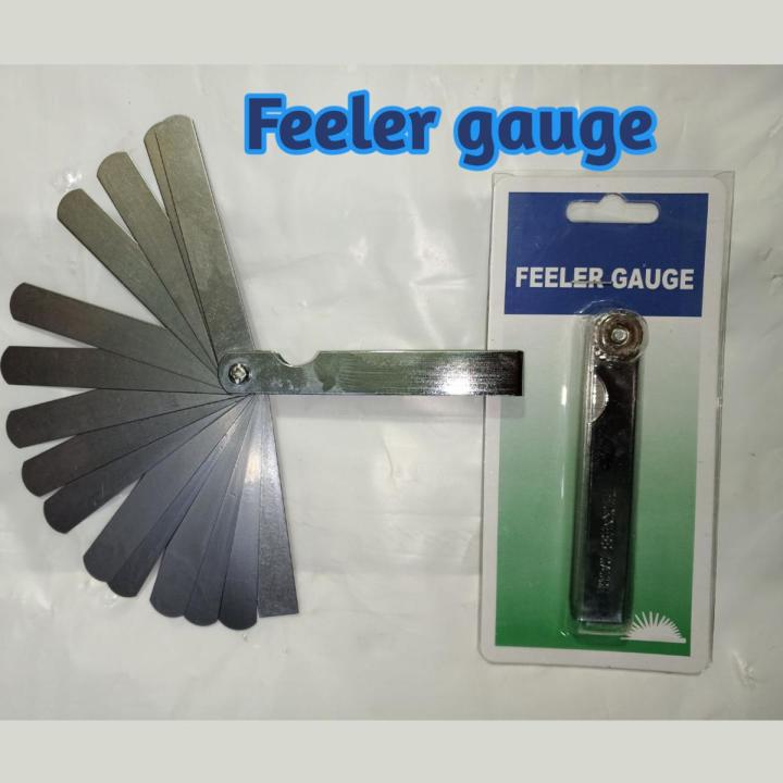 Feeler gauge 15 blade set | Daraz.pk