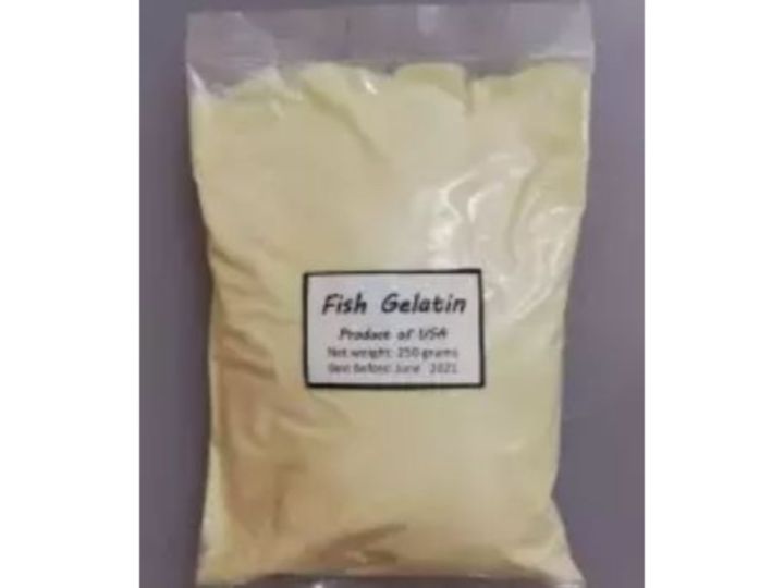 Gelatin Powder (Fish Gelatin) 250 grams | Daraz.pk