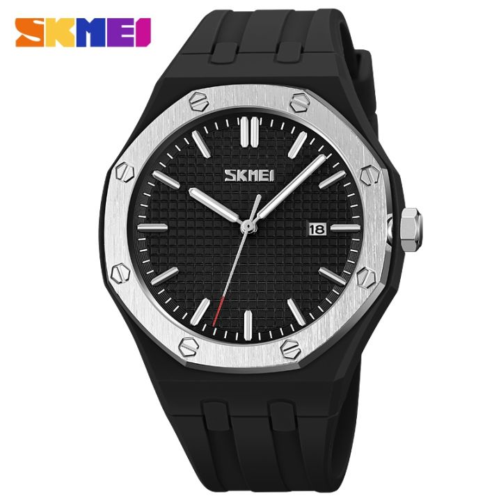 SKMEI Quartz Watch With Date 30m Waterproof Fashion Wristwatches For ...