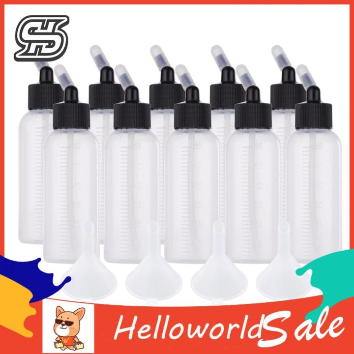 HelloWorld Mini Airbrush Bottle Tough Rust Resistant Airbrush Plastic ...
