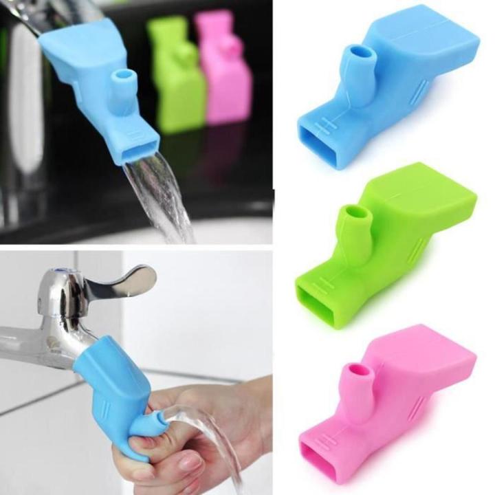 Dual Purpose High Elastic Silicone Water Tap Washroom Sink Washing ...