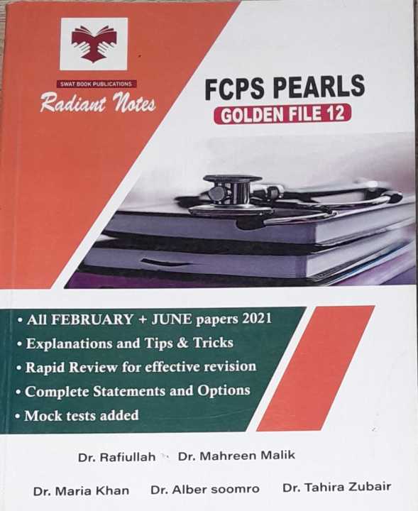 Radiant Notes FCPS Pearls golden file 12 | Daraz.pk