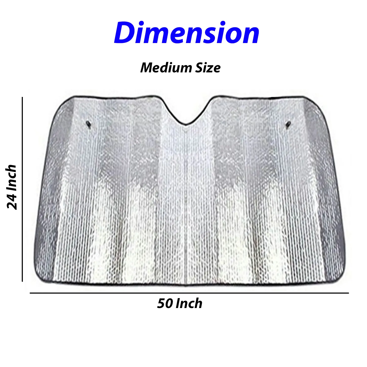 Car Windscreen Windshield Sun Shade Aluminum Foil For Car Sun Visor ...