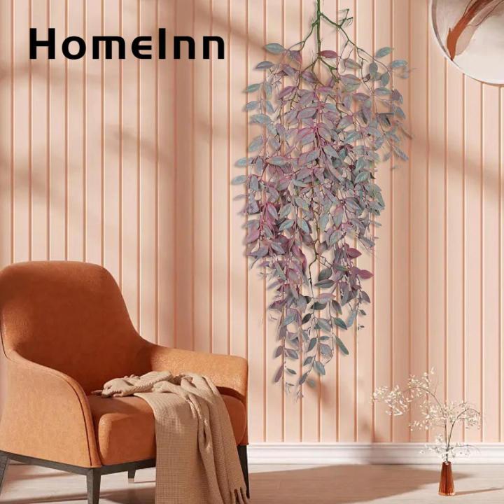 HomeInn Faux Plant Leaves Realistic Looking Pea Pod Leaves Artificial ...
