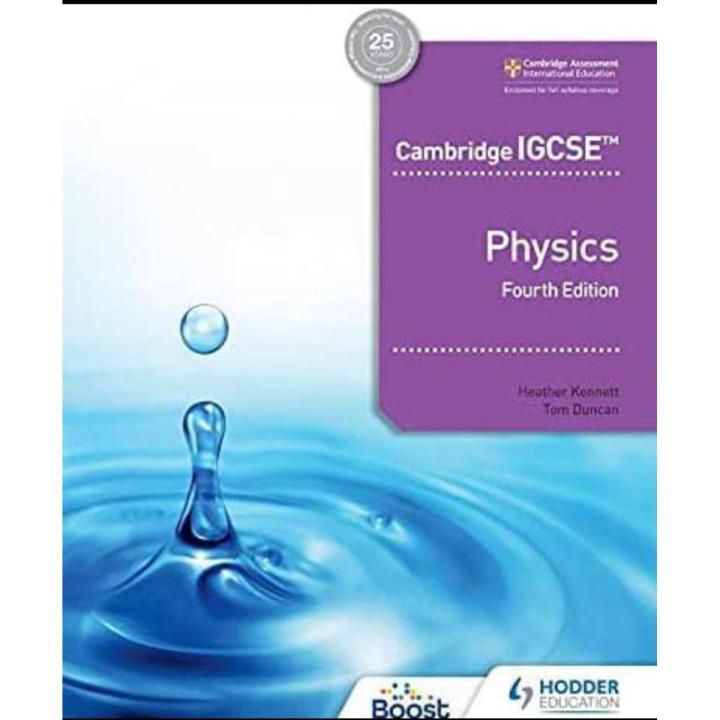 CAMBRIDGE IGCSE PHYSICS 4TH EDITION AURTHER BY TOM | Daraz.pk