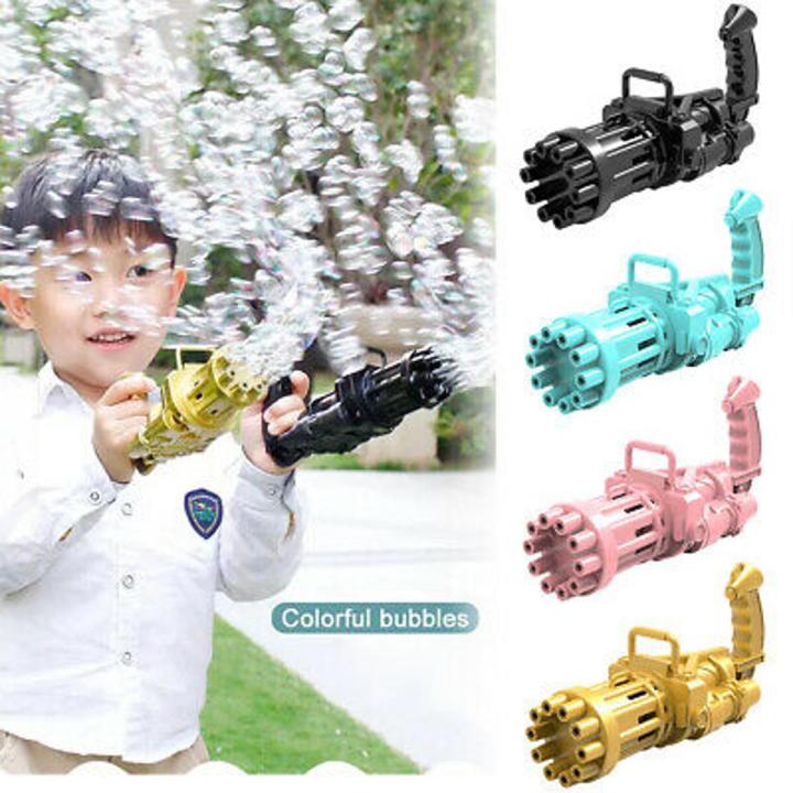 High Quality 8 Hole Bubble Blaster - Bubble Maker Machine toy for kids ...