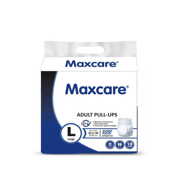 Maxcare Adult Pull Up Large L 10 Pcs | Daraz.pk