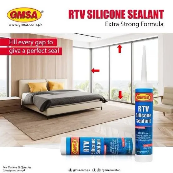 GMSA RTV Silicone Sealant 300ml | Waterproofing | Sealing | Gasketing ...