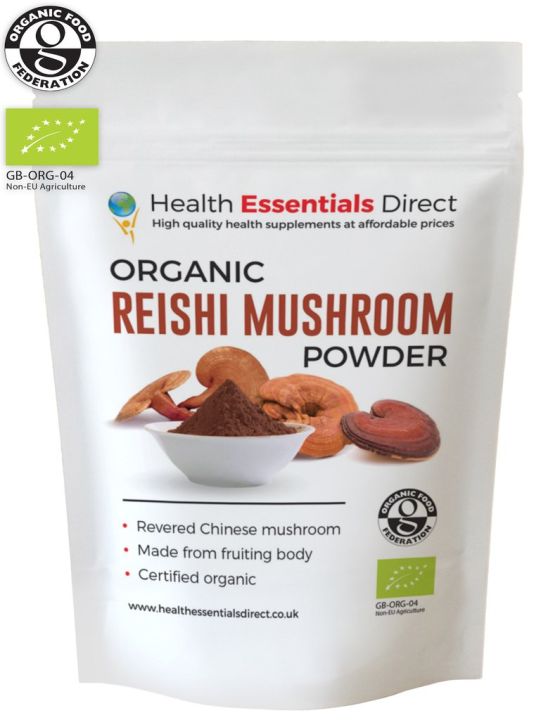 Organic Reishi Mushroom Powder Supplement 150 G | Daraz.pk