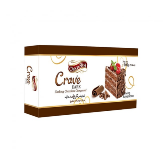 Choco Bliss Crave Dark Chocolate Compound – 200g Perfect for Cakes ...
