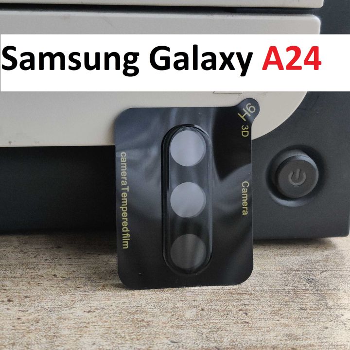 Samsung Galaxy A24 Camera Glass 3D Camera Screen Tempered Glass 9D ...