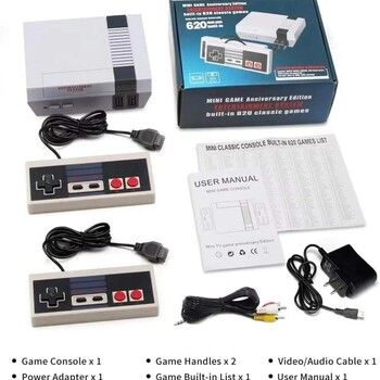 620 Built in Games Mini Vintage Retro TV Game | Daraz.pk