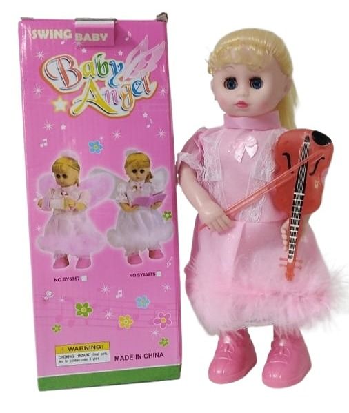 Swing Baby Angel Baby Doll with Music Light and Dancing Along Baby ...