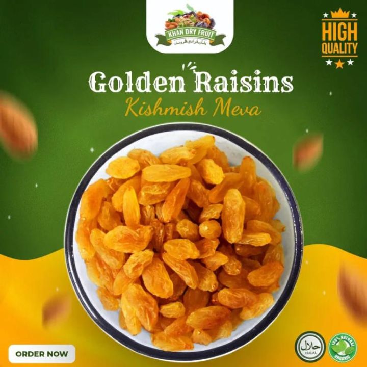 Golden Raisins Kishmish 100GM Pack | Daraz.pk
