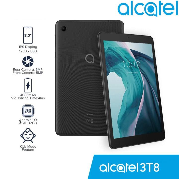Alcatel 9083 Tablet – 3GB RAM 32GB Storage, 8-Inch Display, Wi-Fi, Free ...