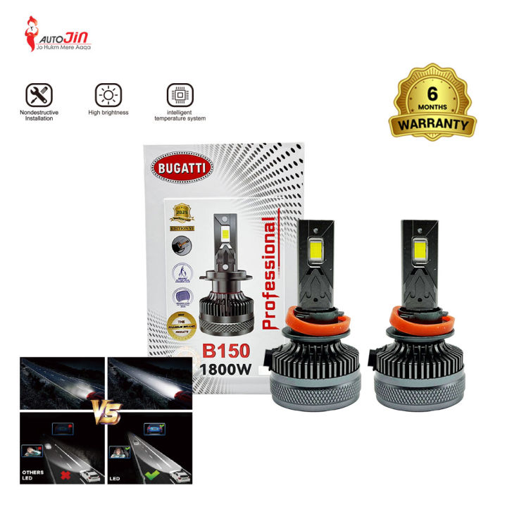 SOGO BUGATTI- New Updated Version B150 Car LED Kit -1800 WATTS - LED ...