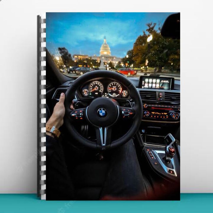 BMW LOVERS A4 SIZE NOTEBOOK ARTICLE 2 (4487) | Daraz.pk