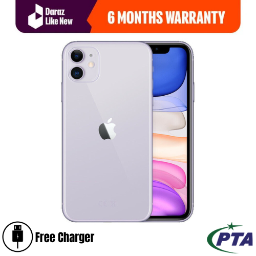 IPhone 11 - 128GB ROM - Factory Unlocked - PTA Approved - Free charger ...